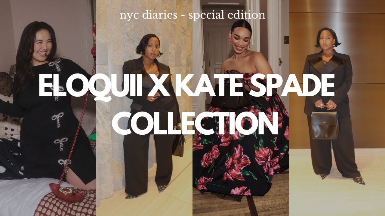 nyc diaries // ELOQUII x Kate Spade: plus size fashion collab! (press ...