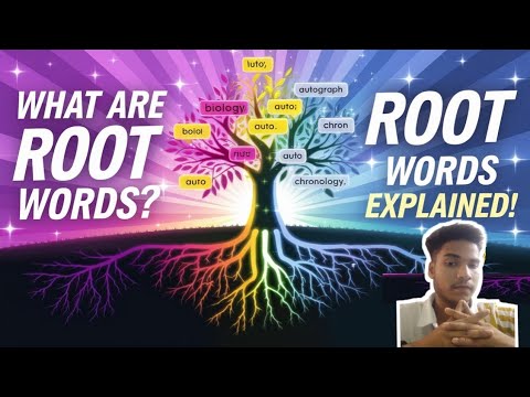 What are roots words in english grammar? - YouTube