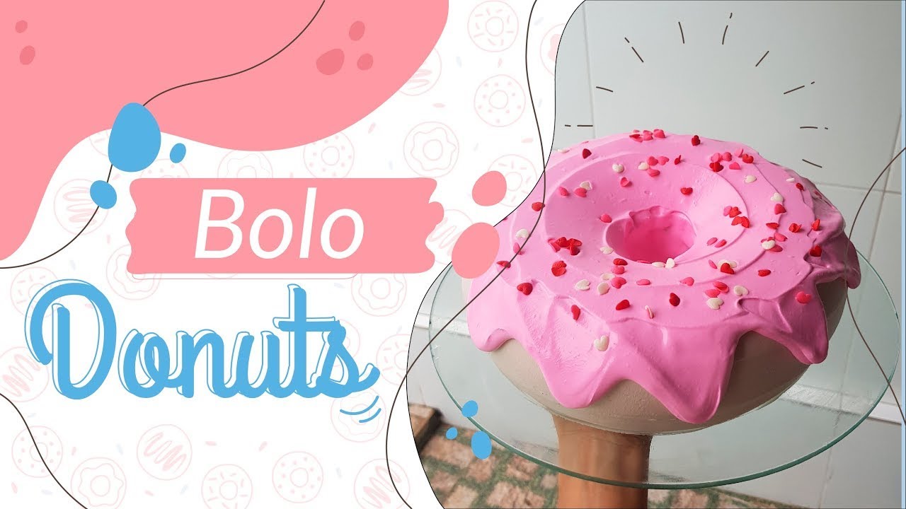 BOLO DONUTS | Receita de Bolo Donuts | SUPER FÁCIL!! O MELHOR E MAIS ...