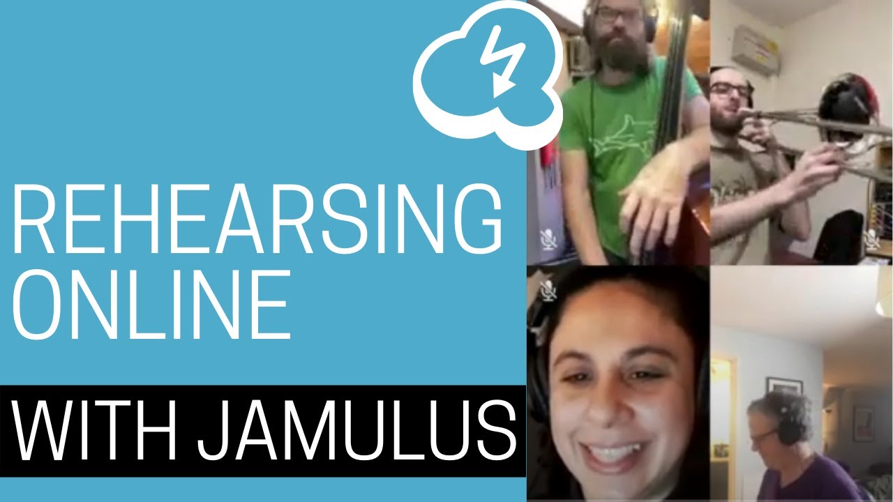 Rehearsing online with Jamulus - YouTube