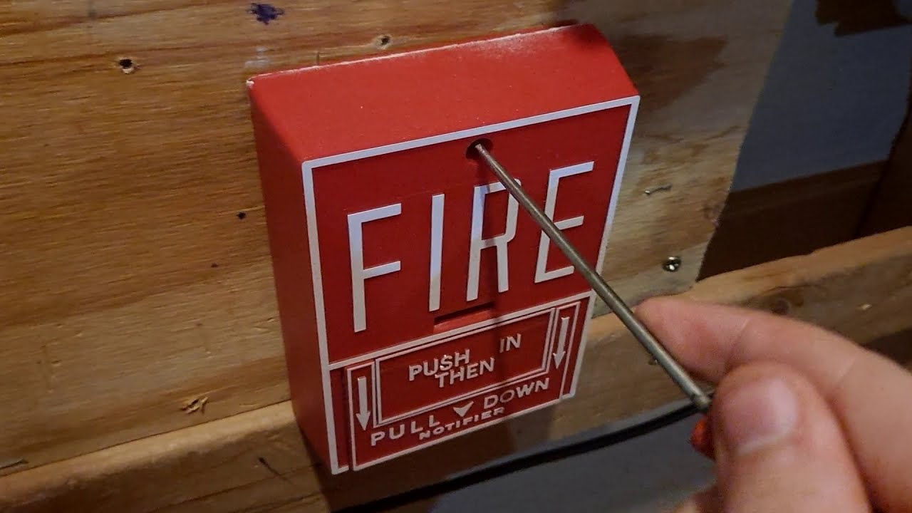 Basement Fire Alarm Test 37 #firealarmfriday - YouTube
