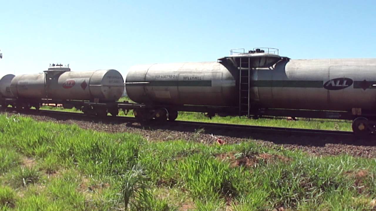 ALL - Trem G15 saindo de Três Lagoas - YouTube