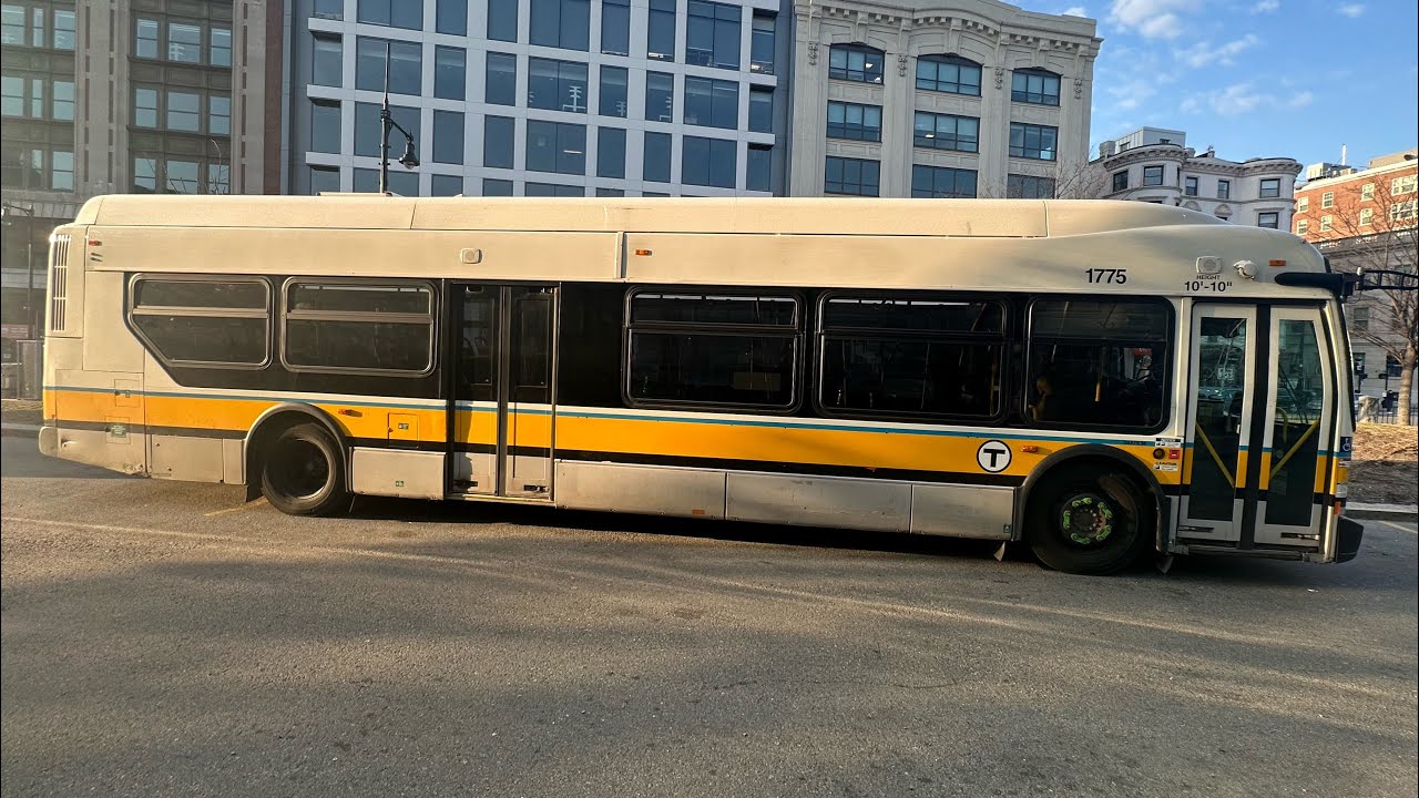 MBTA Route 8 to Kenmore - YouTube