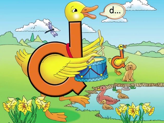 Dippi Duck Letterland Dippy Duck's Dance [Classic]