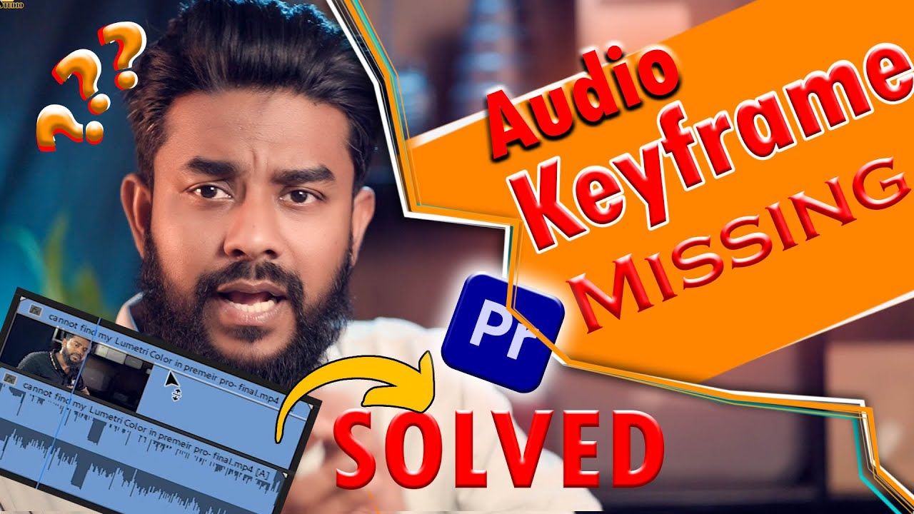 Audio Keyframe Missing in Premier Pro - Solved - YouTube