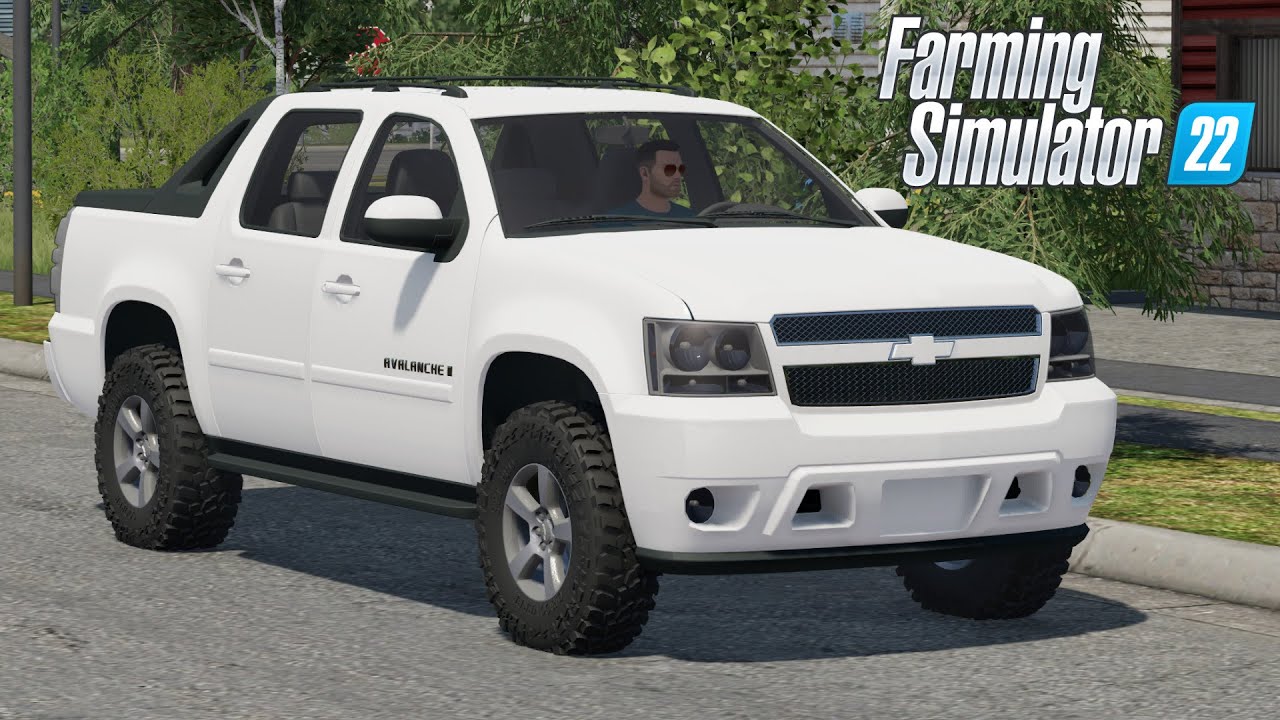 FS22 - Chevrolet Avalanche 2nd gen - NEW Car mod for Farming Simulator ...