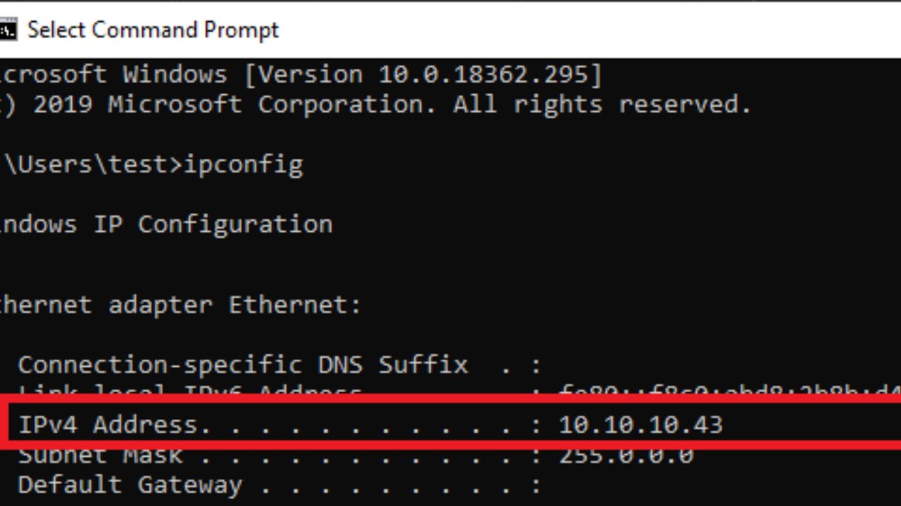 How To Find IP Address On Windows 10 , 11, 7, 8 , 8.1 (2 Methods) IP ...