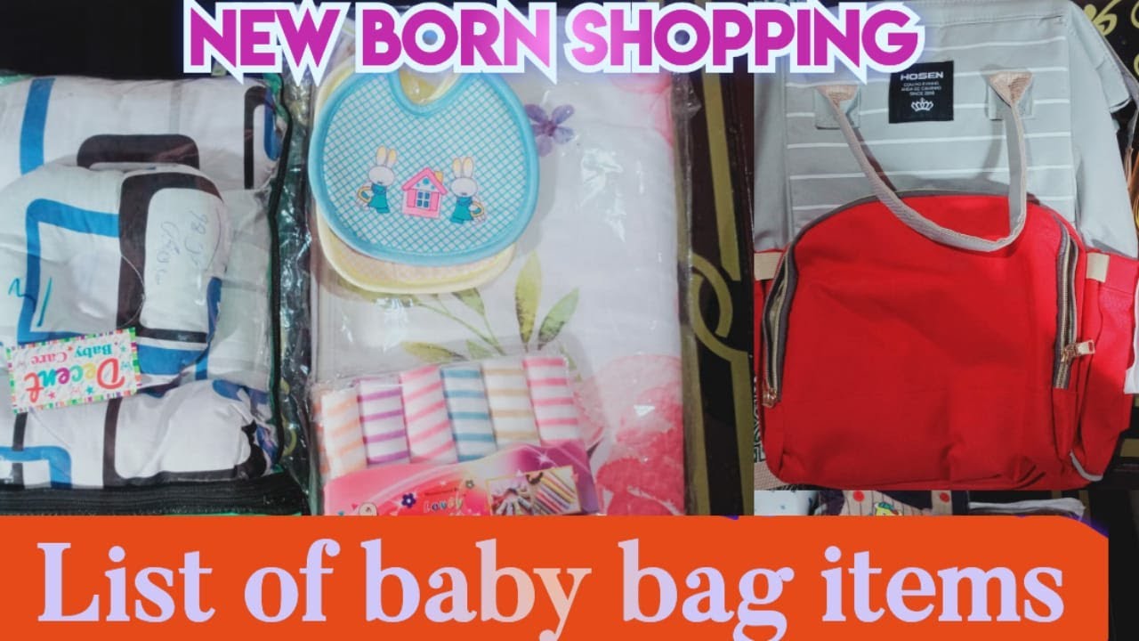 New born shopping || new born baby products list for new mom || Baby ...