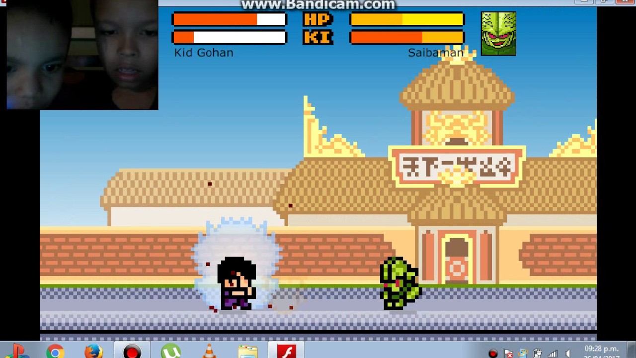 gameplay de dragon ball devolution z - YouTube