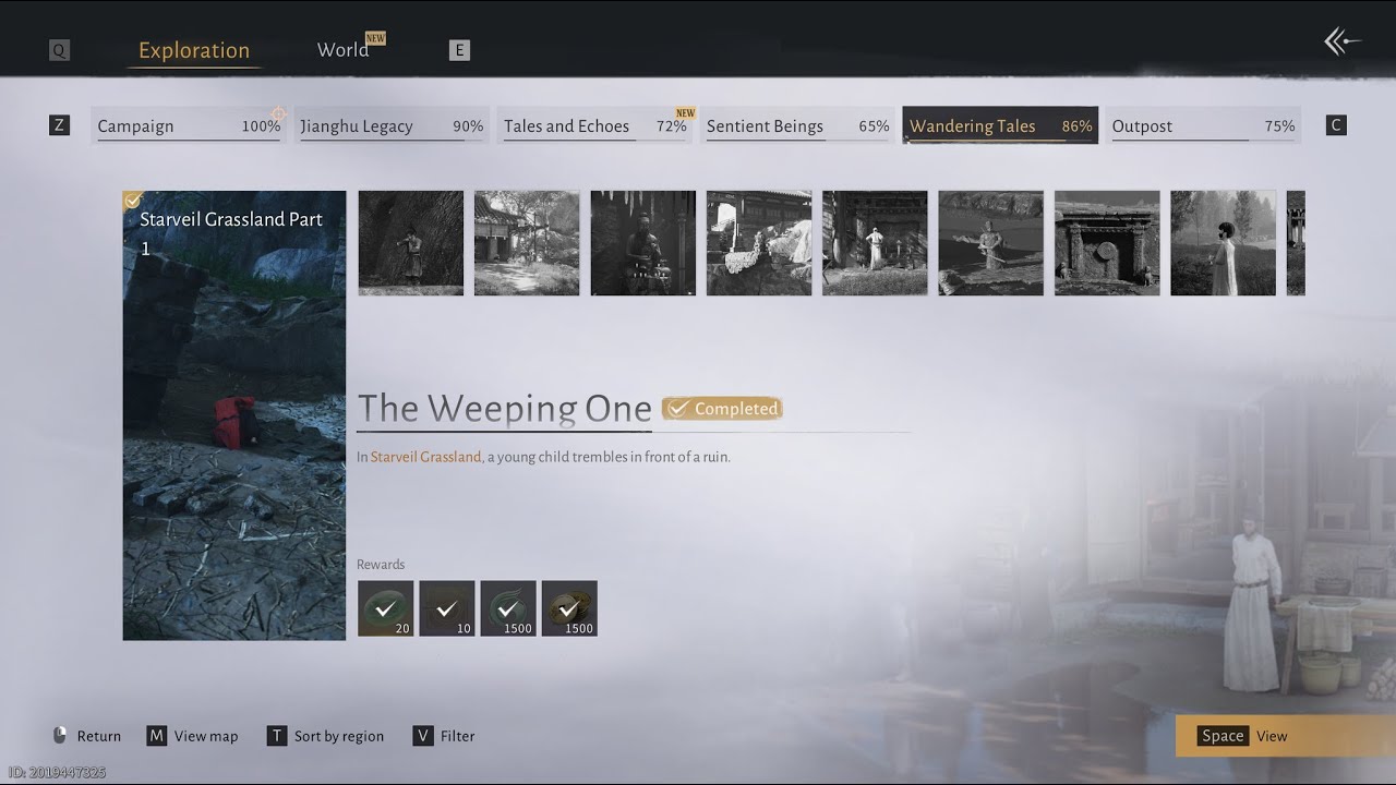 The Weeping One | Starveil Grassland Part 1 | Wandering Tales | Where ...