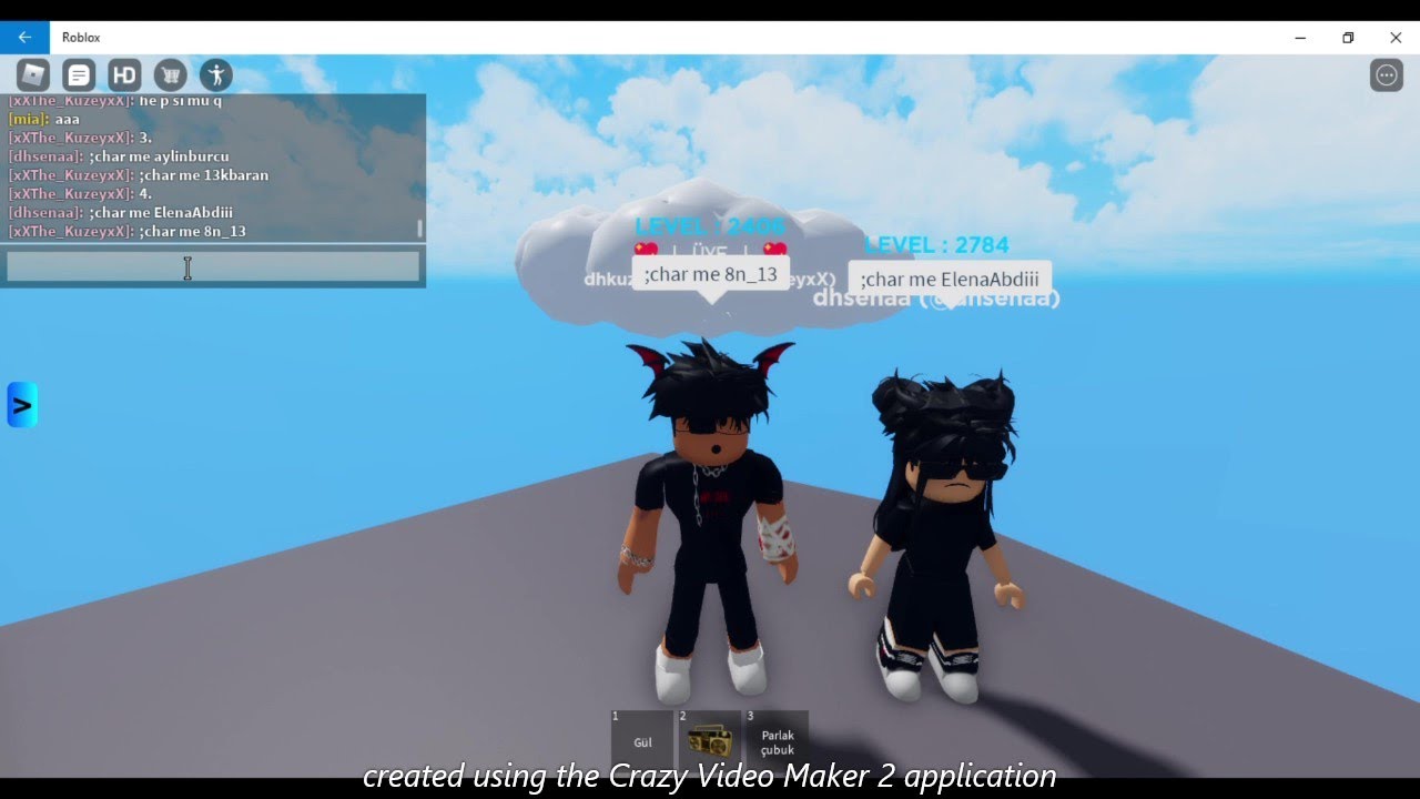 Bugün arkadaşımla char kodları verdik part 2 - YouTube