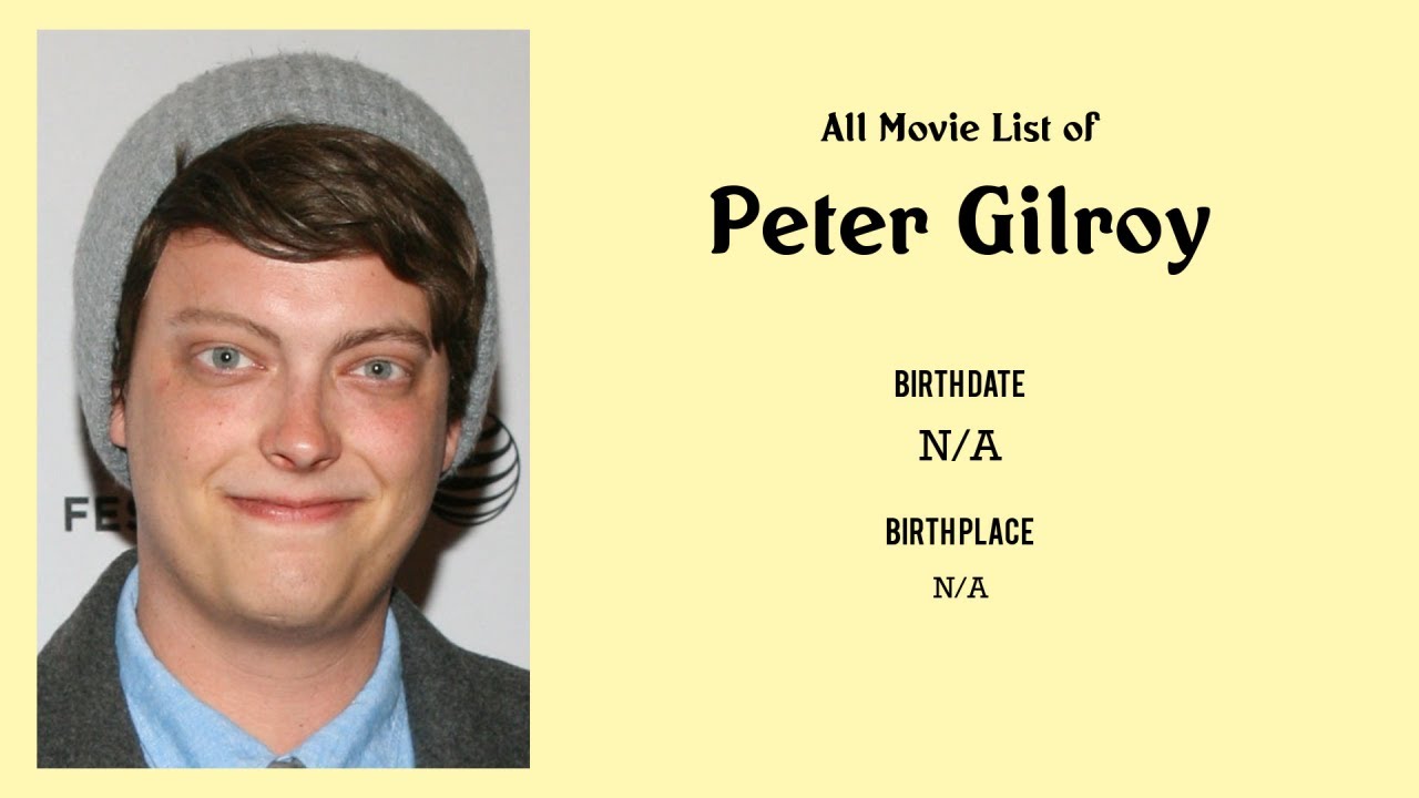 Peter Gilroy Movies list Peter Gilroy| Filmography of Peter Gilroy ...