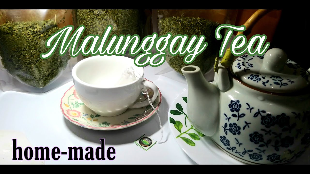 How to make Home Made Malunggay Tea - YouTube
