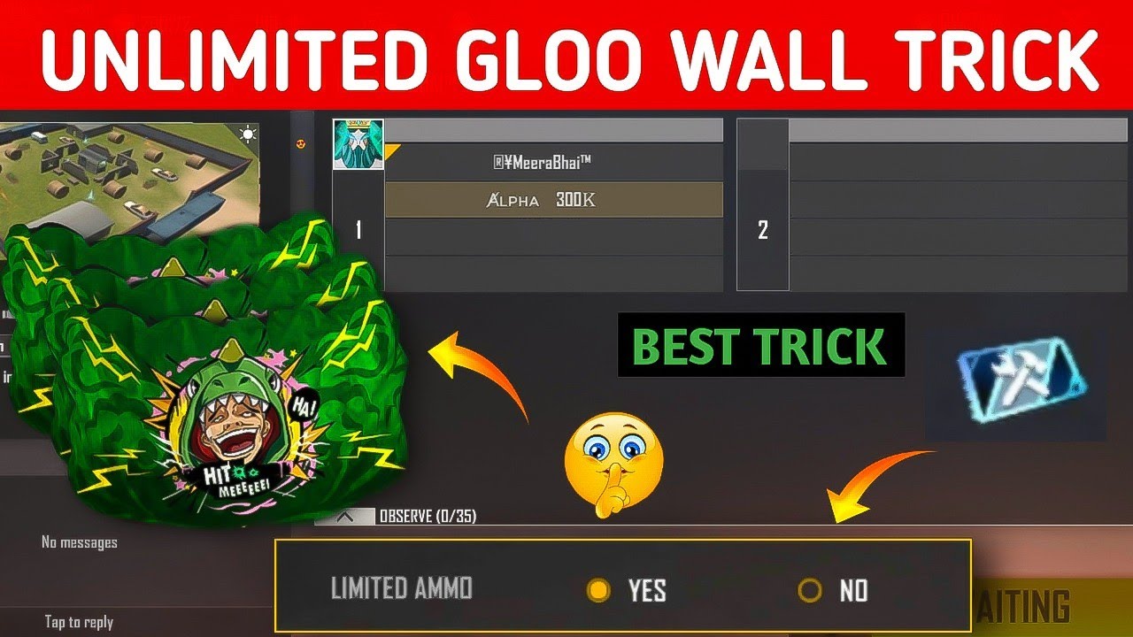 Craftland Custom Unlimited Gloo Wall Kaise Kare? |Free Fire Craftland ...