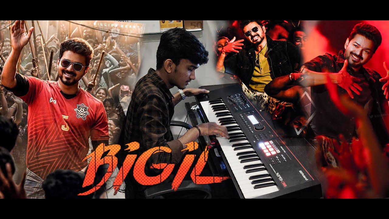 Bigil - Bigil Bigil Bigiluma Cover | Naresh Musical | Vijay, Nayanthara ...