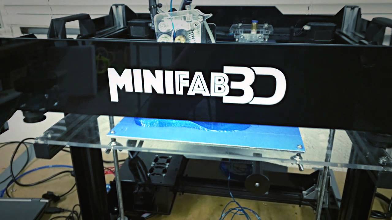 Minifab 3D imprime Plantilla Flexible - YouTube