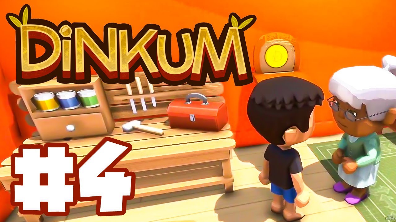 Collecting Resources for Our First House! | Let's Play: Dinkum | Ep 4 - YouTube