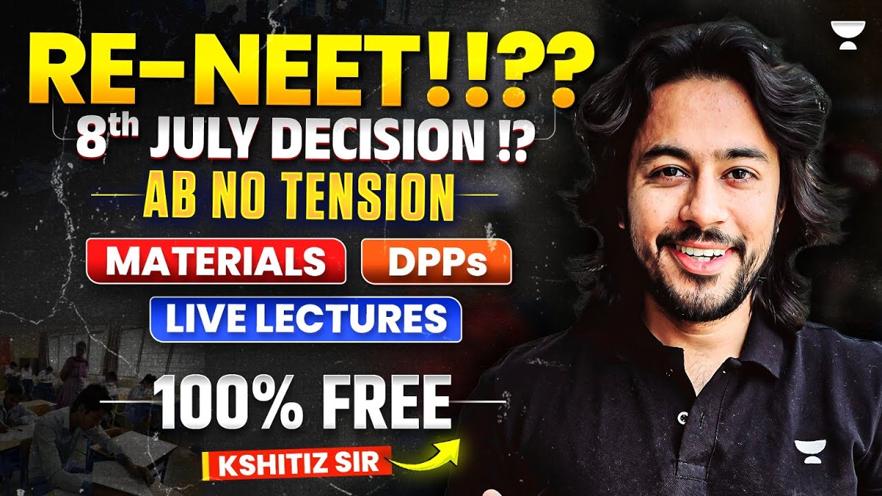 Are you ready for 8th July? | Unacademy Biggest Surprise for NEET Aspirants | Kshitiz Kanik ...