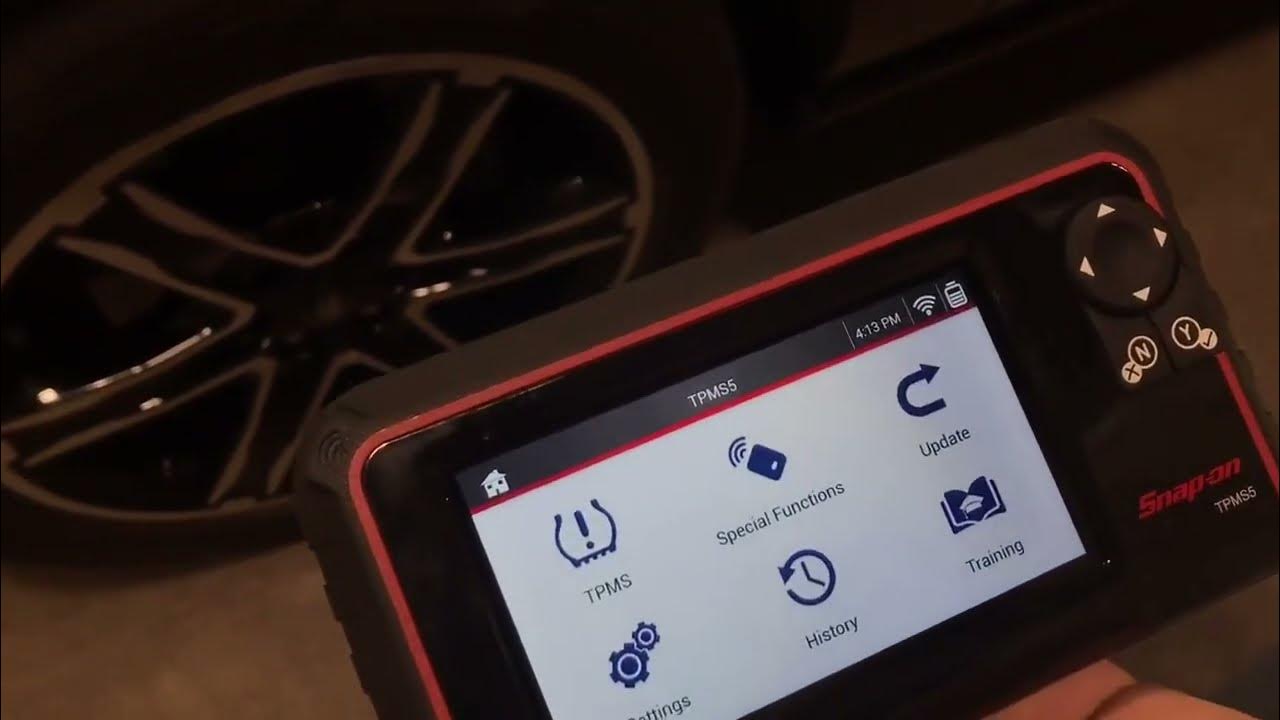 Snap-on TPMS5 Tutorials: Verify TPMS Sensor IDs - YouTube