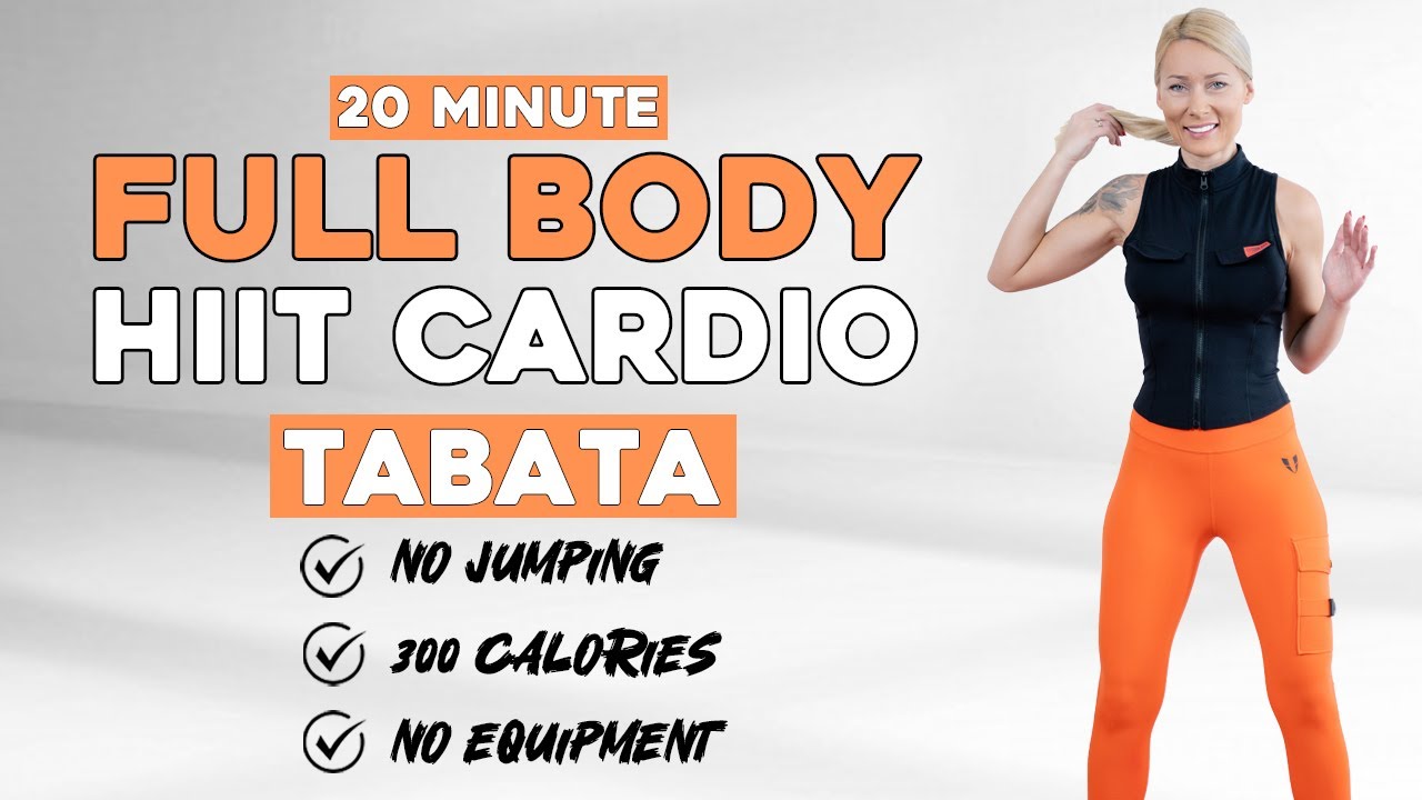20 MIN FULL BODY FAT BURN HIIT TABATA Ab, Core, Arm, Back, Leg, Thigh ...