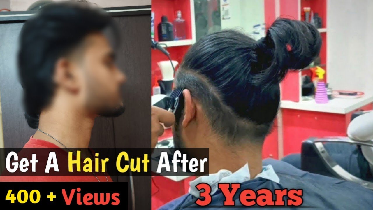 Finally Cutting My Hair After 3 Years | mens Hair cut transformation ...