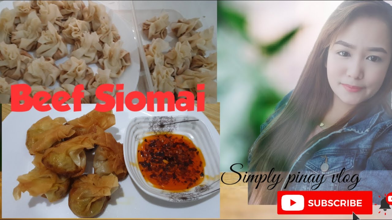 BEEF SIOMAI(Fried&Steam easy cooking) - YouTube