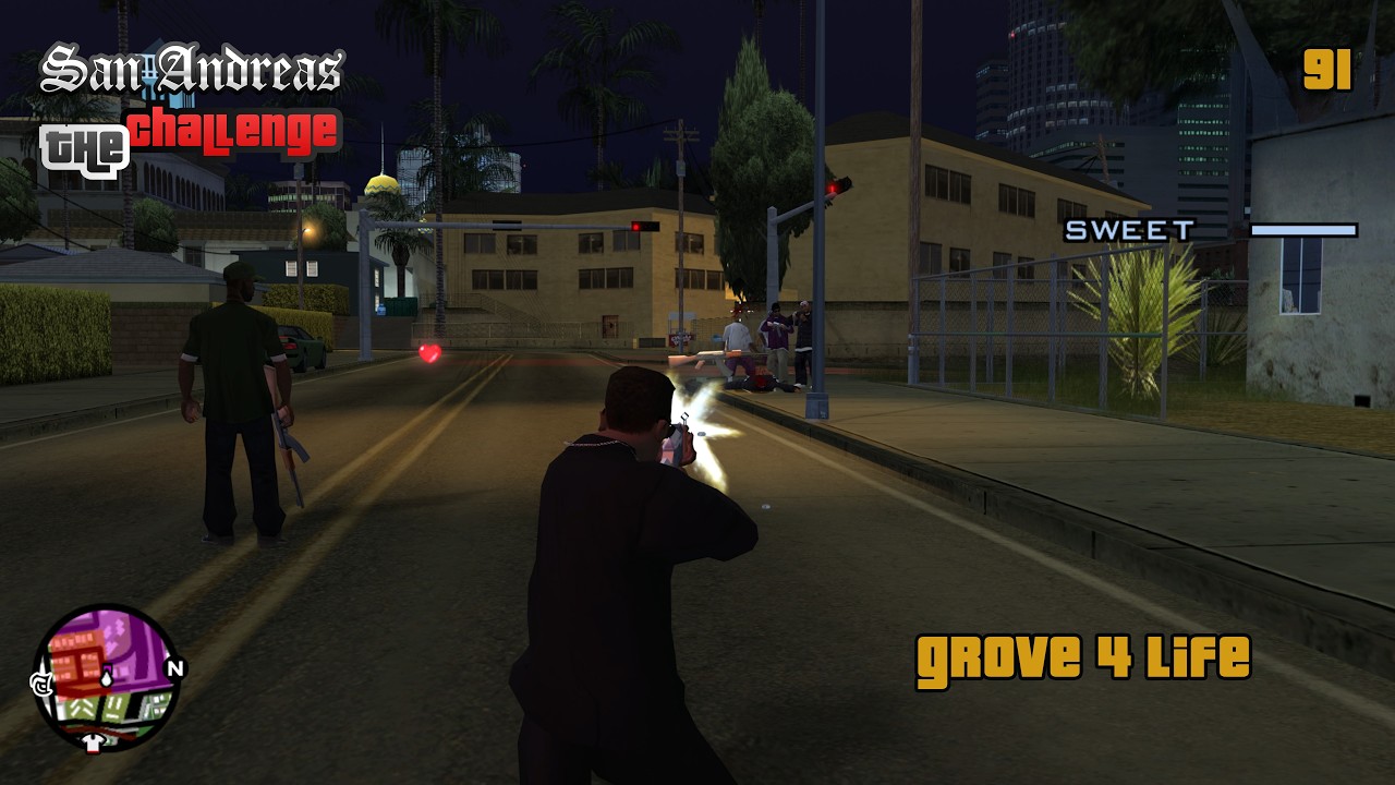 GTA SA The Challenge Mod | Grove 4 Life #91 - YouTube