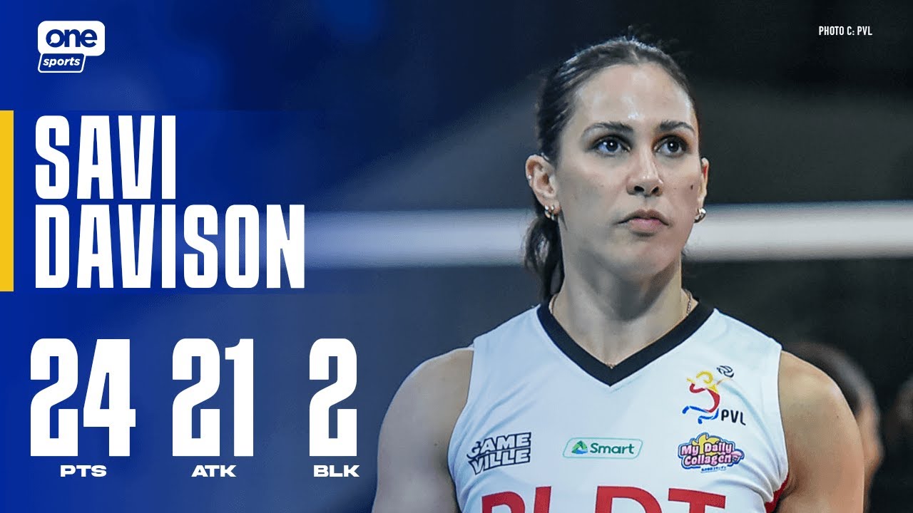 Savi Davison UNLEASHES 24 PTS for PLDT 💯 | 2024-25 PVL ALL-FILIPINO ...