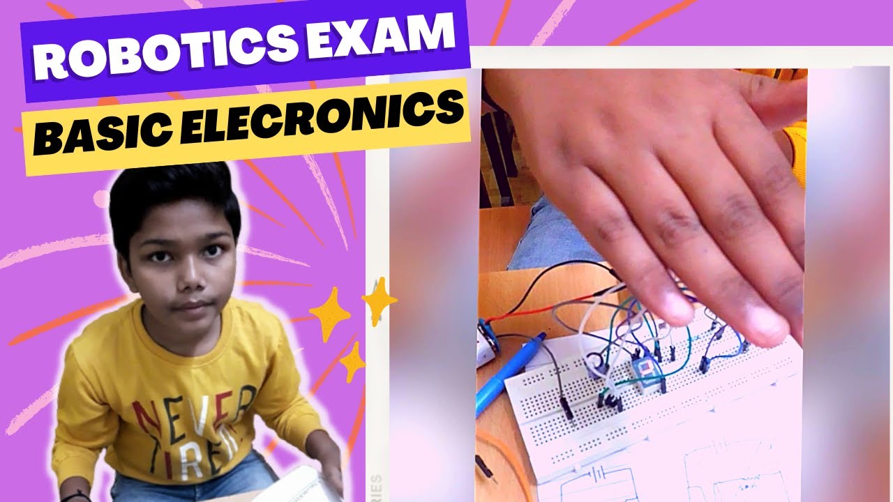 Basic Electronics Exam | Robotics | STEM | Level 2 - YouTube