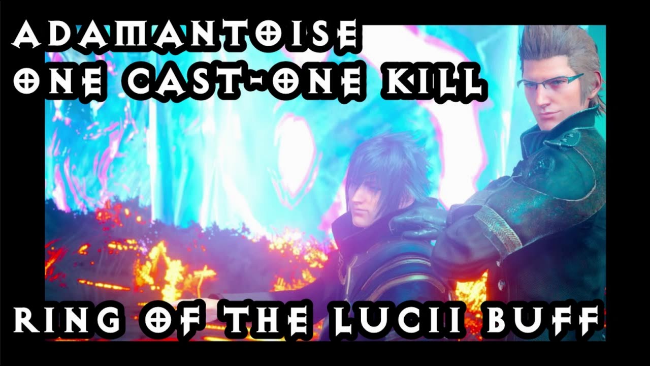 Final Fantasy XV - One Cast Kill Adamantoise. Full HP to Turtle Soup ...