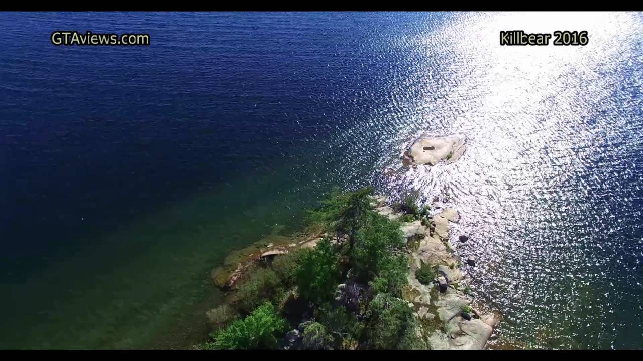 Killbear Provincial Park 2016 - Aerial Footage - YouTube