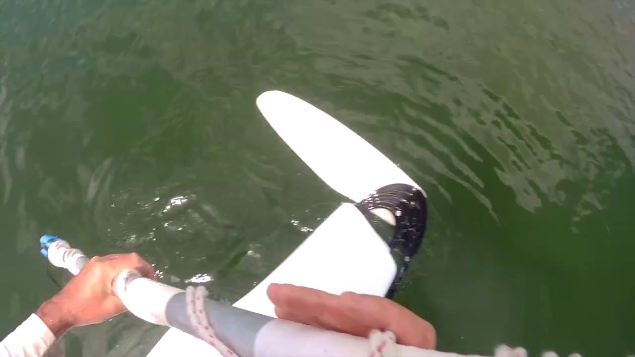 DIY Righting pole for Hobie Getaway - YouTube