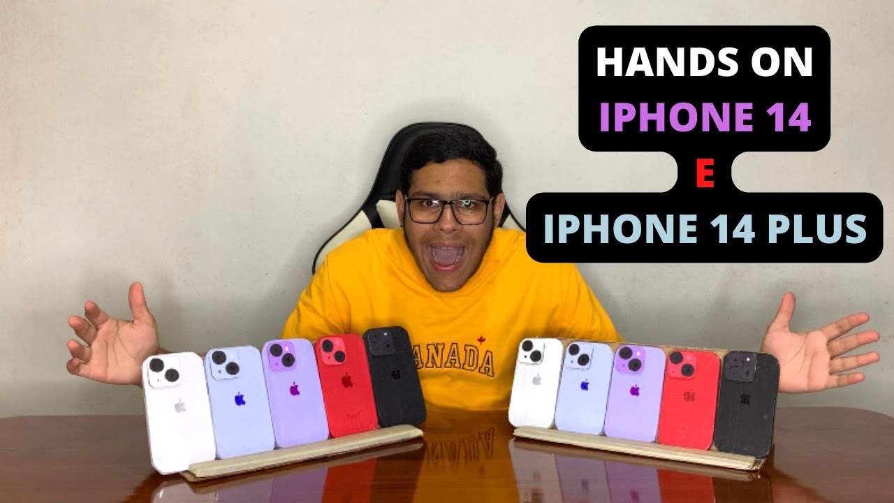 HANDS ON IPHONE 14 E IPHONE 14 PLUS - YouTube
