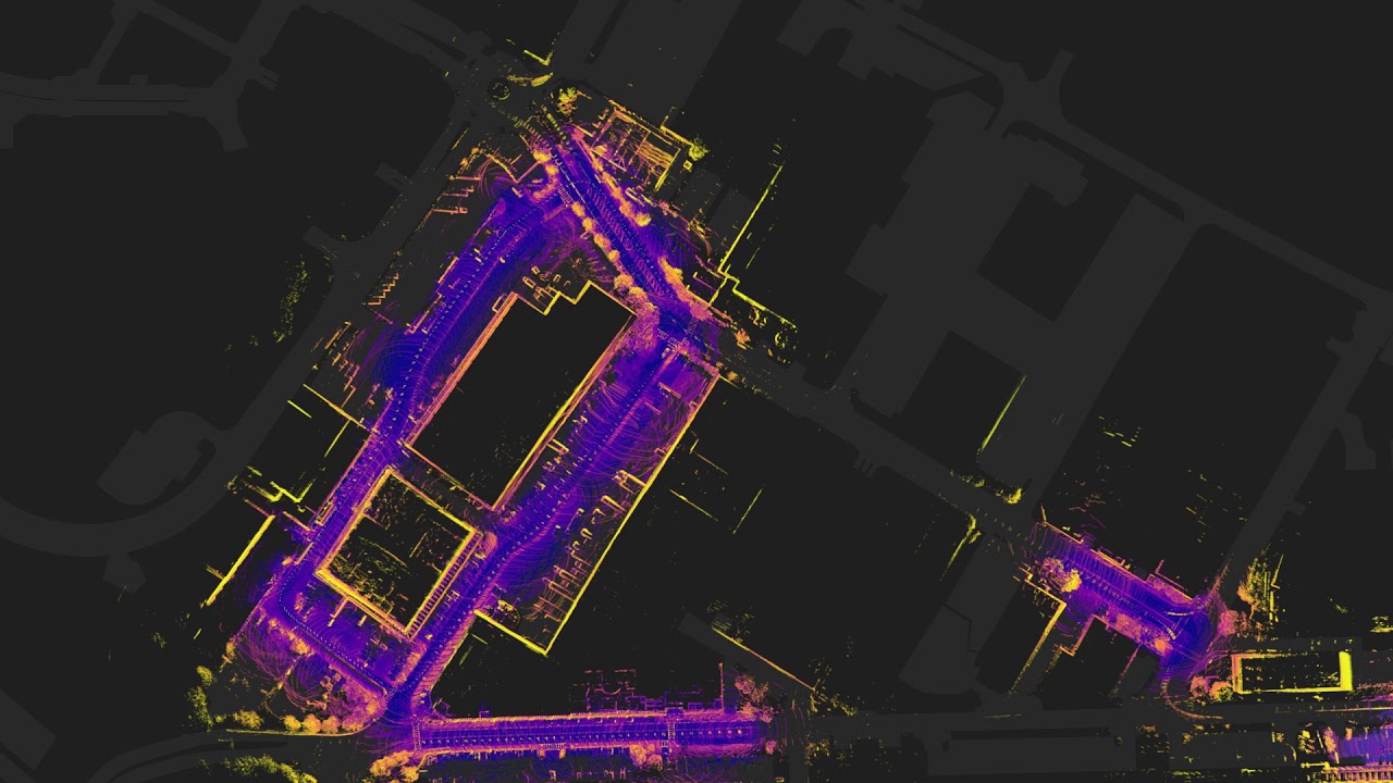 Flythrough of the nuScenes teaser dataset using Director - YouTube