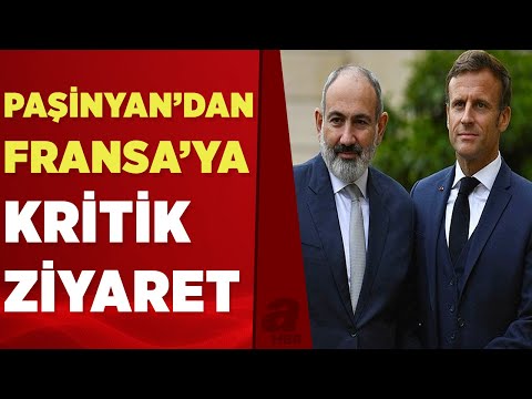 Ermenistan Başbakanı Nikol Paşinyan , Macron ile Paris'te görüştü. | A Haber