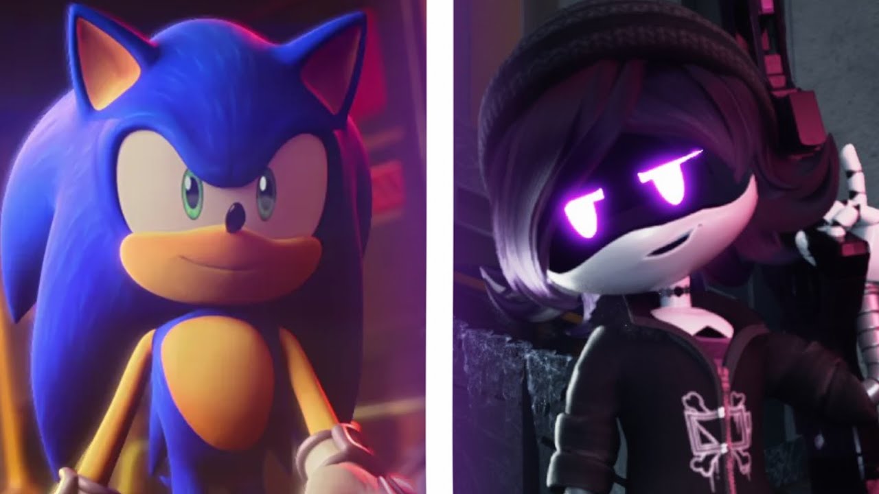 Sonic vs Shadow but with Murder drones music // Sonic Prime Spoilers ...