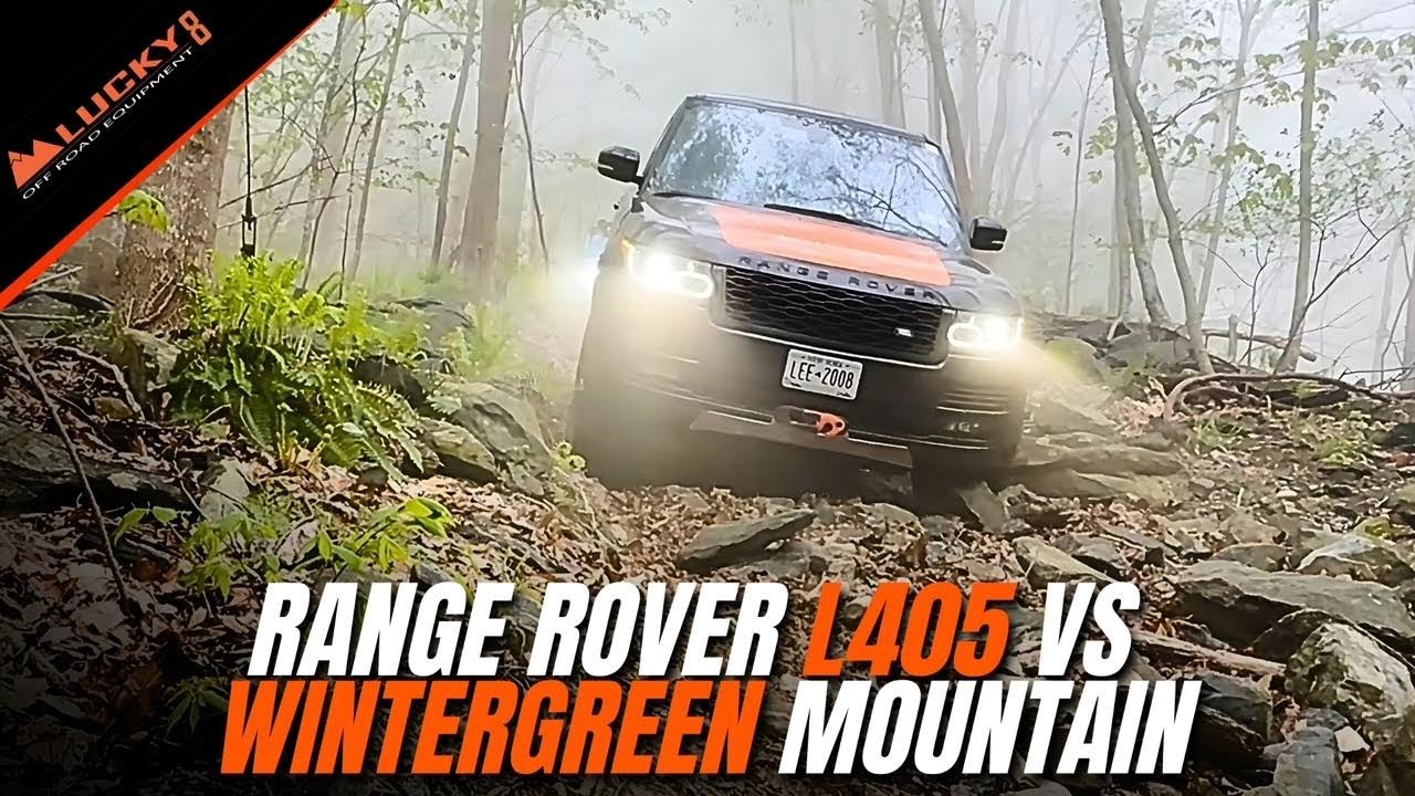 Testing Project L405 our V8 Supercharged Range Rover on Wintergreen ...