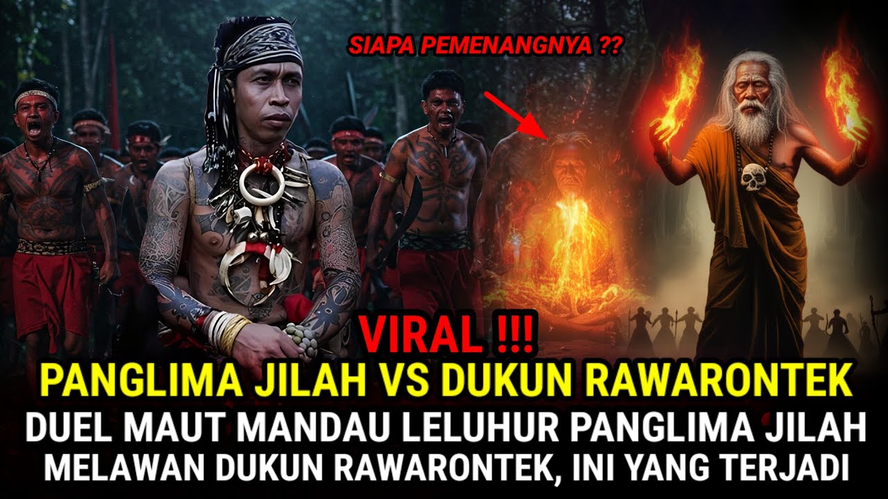 VIRAL ️ BALAS DENDAM PANGLIMA JILAH MELAWAN DUKUN RAWA RONTEK YANG ...