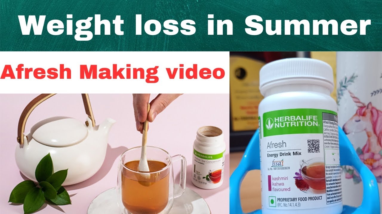 Weight loss Herbalife || Afresh Benefits || Afresh Making video ...