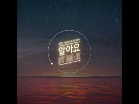 방탄소년단 RM & JK - 알아요 I Know ( BTS 3rd Anniversary ) (BTS Festa 2016)