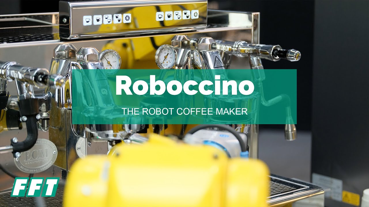 Robot Coffee Maker by FFT ☕ - YouTube