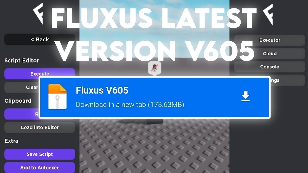 roblox fluxus mobile executor latest version released | download link ...