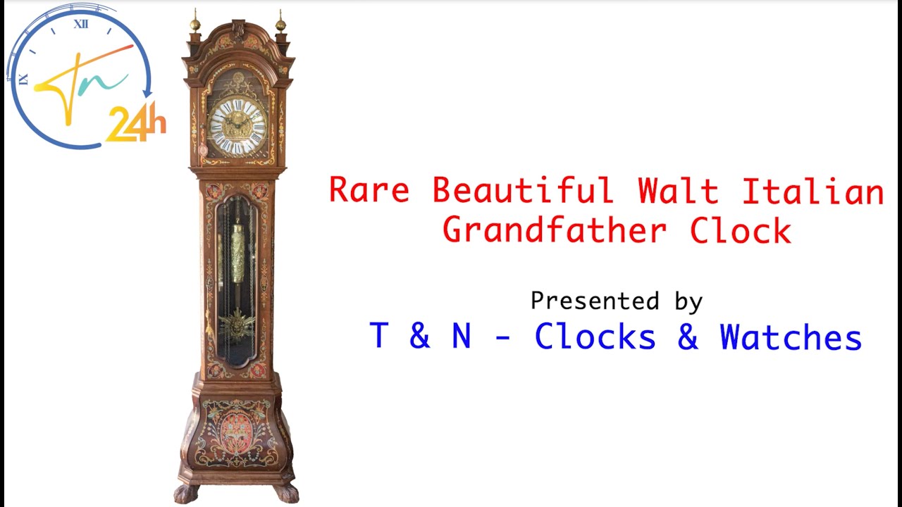 Exploring Clock 18: A Rare and Beautiful Painting Walt Italian ...