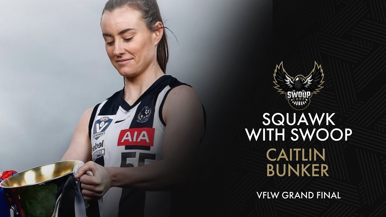 Squawk With Swoop | Caitlin Bunker | VFLW Grand Final - YouTube