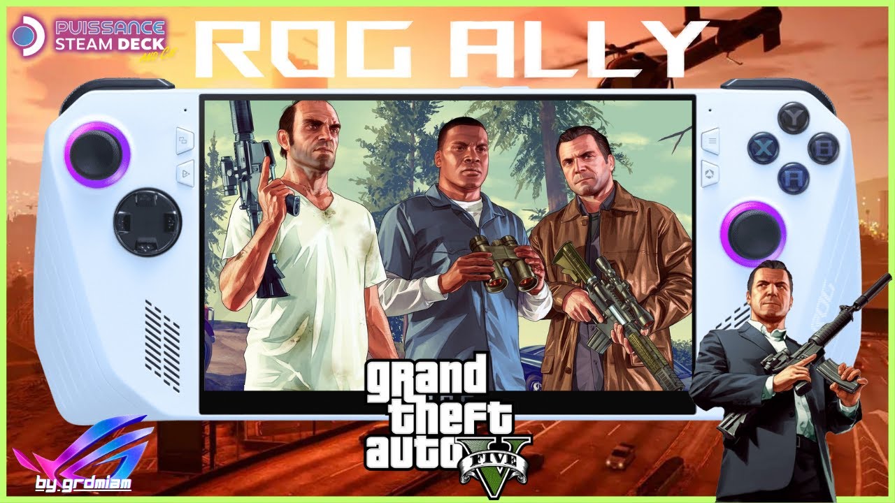 🇼🇸ROG ALLY: GTA 5 - YouTube