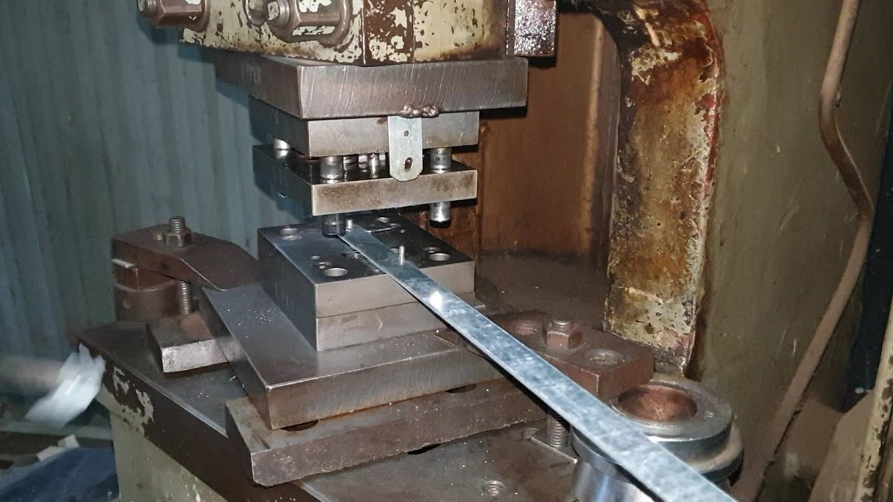 Job Work Stamping Power press Machine - YouTube