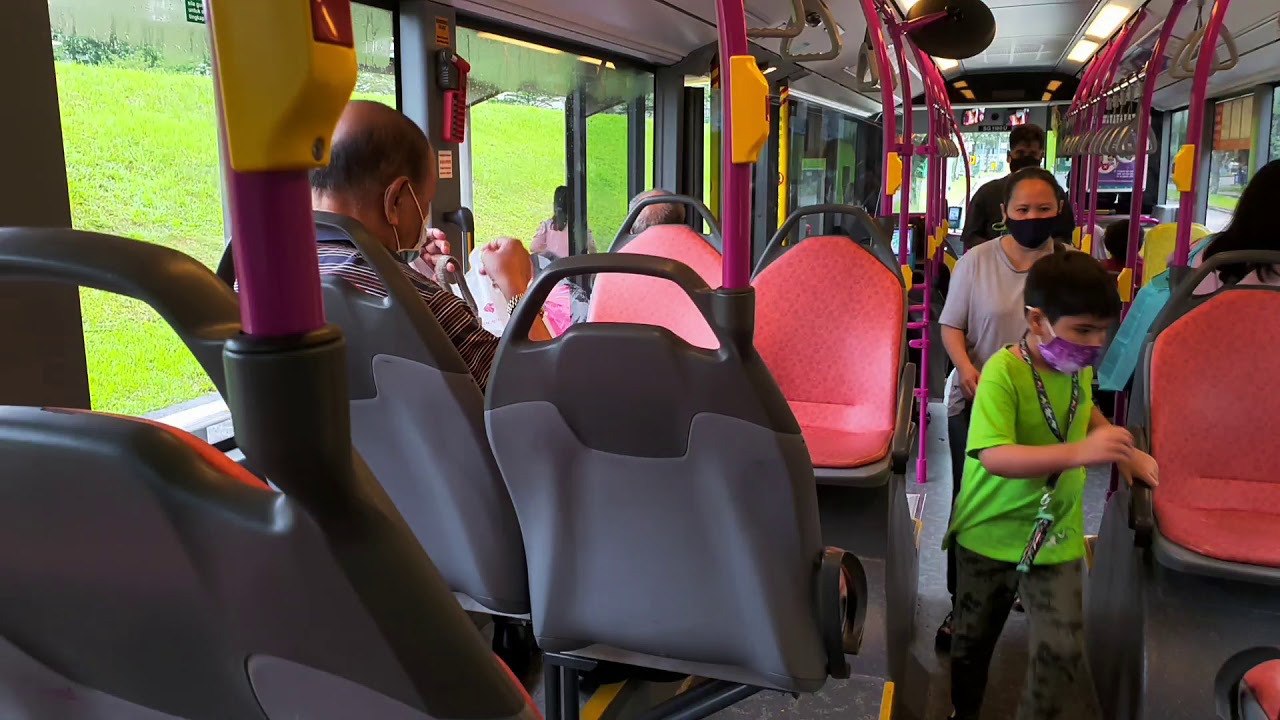 SMRT BUSES MERCEDES BENZ CITARO SG1180U SERVICE 859 FROM OPP SUN PLAZA ...