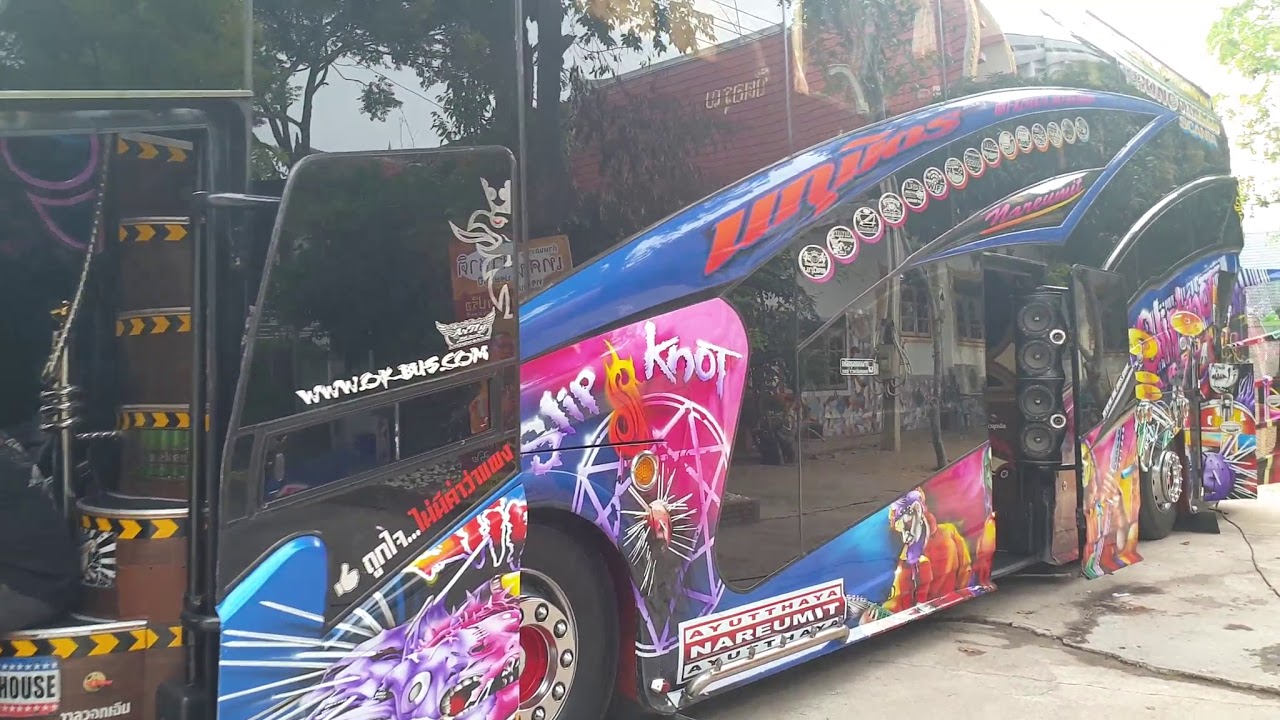 Bangkok Bus|Beautiful View Of Bangkok Bus|Bangkok|Thailand - YouTube