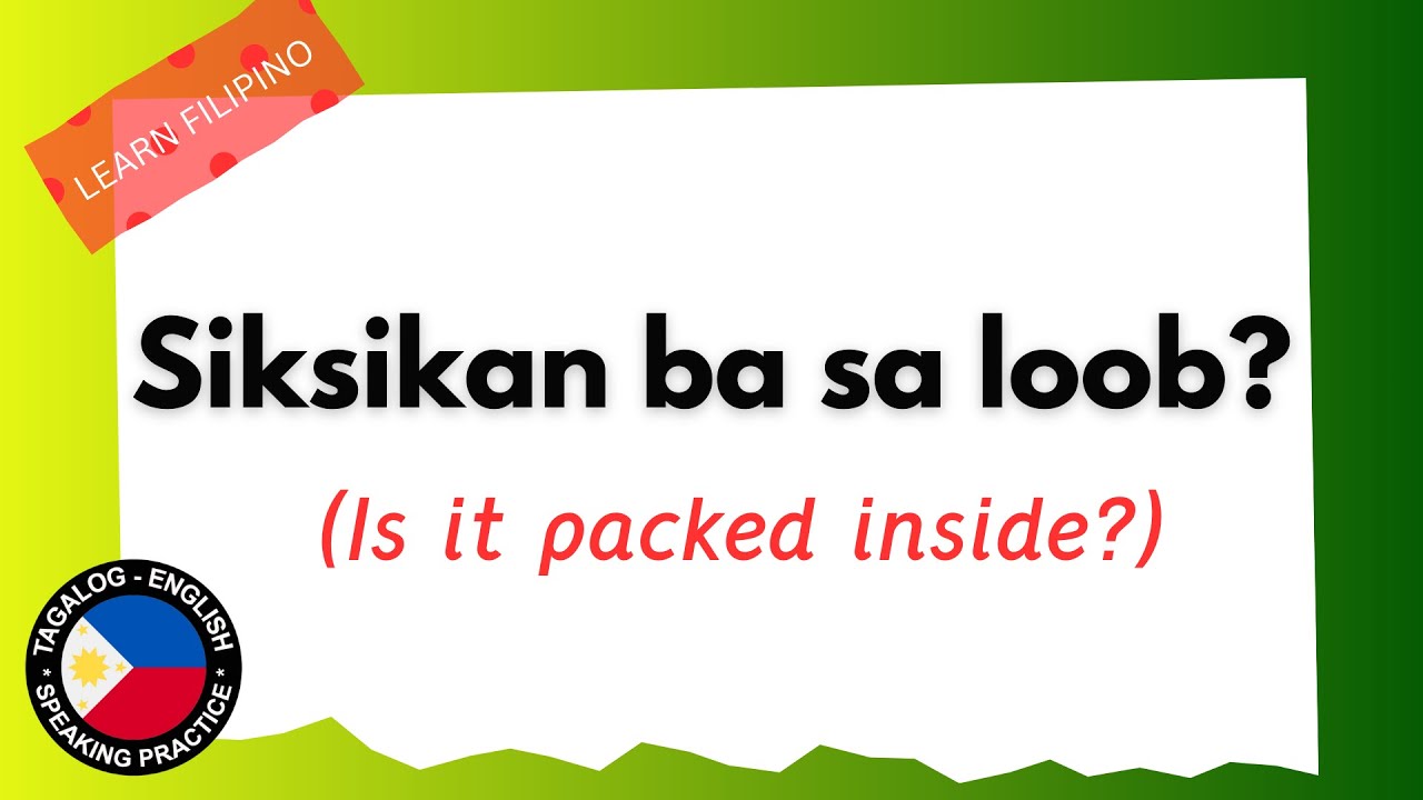 35 FILIPINO PHRASES AND SENTENCES FOR EVERYDAY CONVERSATIONS | English ...