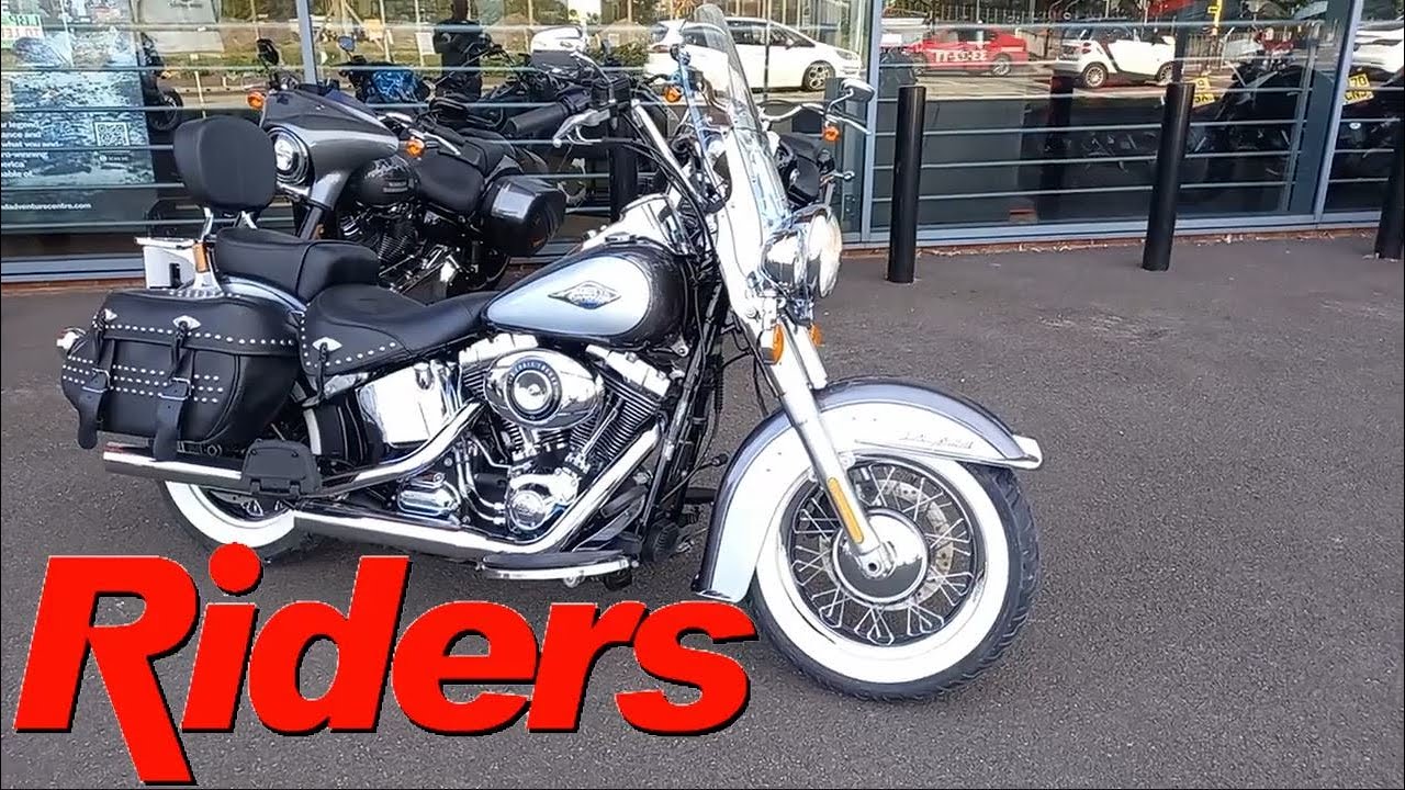 Harley Davidson FLSTC 103 Heritage STC 16 (Grey/Silver) Walk around ...